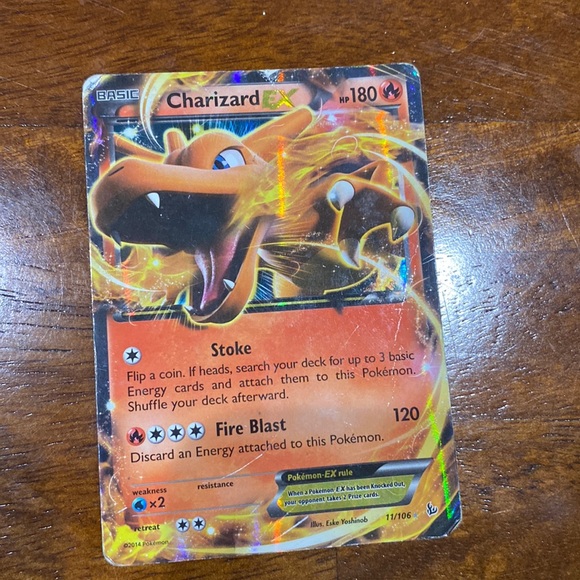 Pokemon | Toys | Charizard Ex Basic Pokemon Card | Poshmark